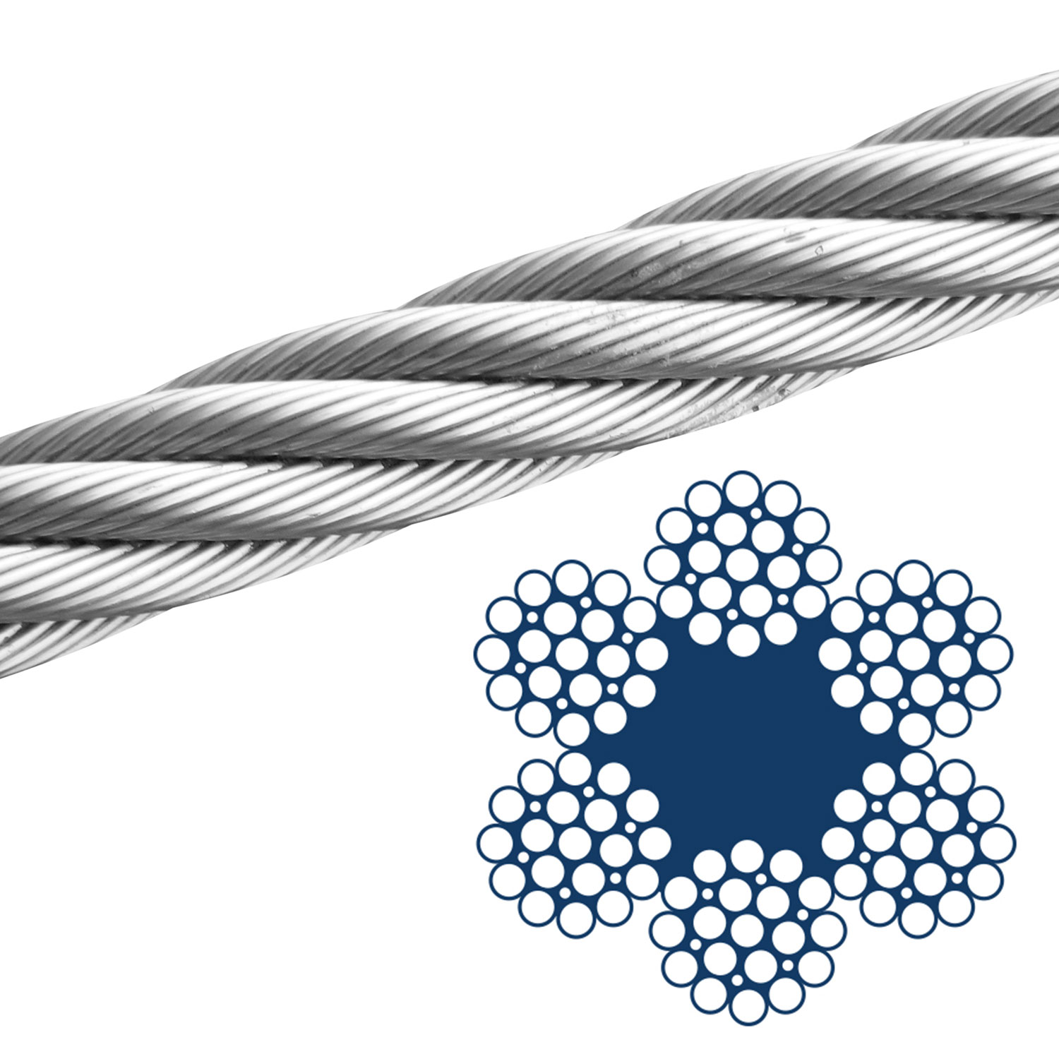 6x19 Wire Rope | Perfection Chain Products